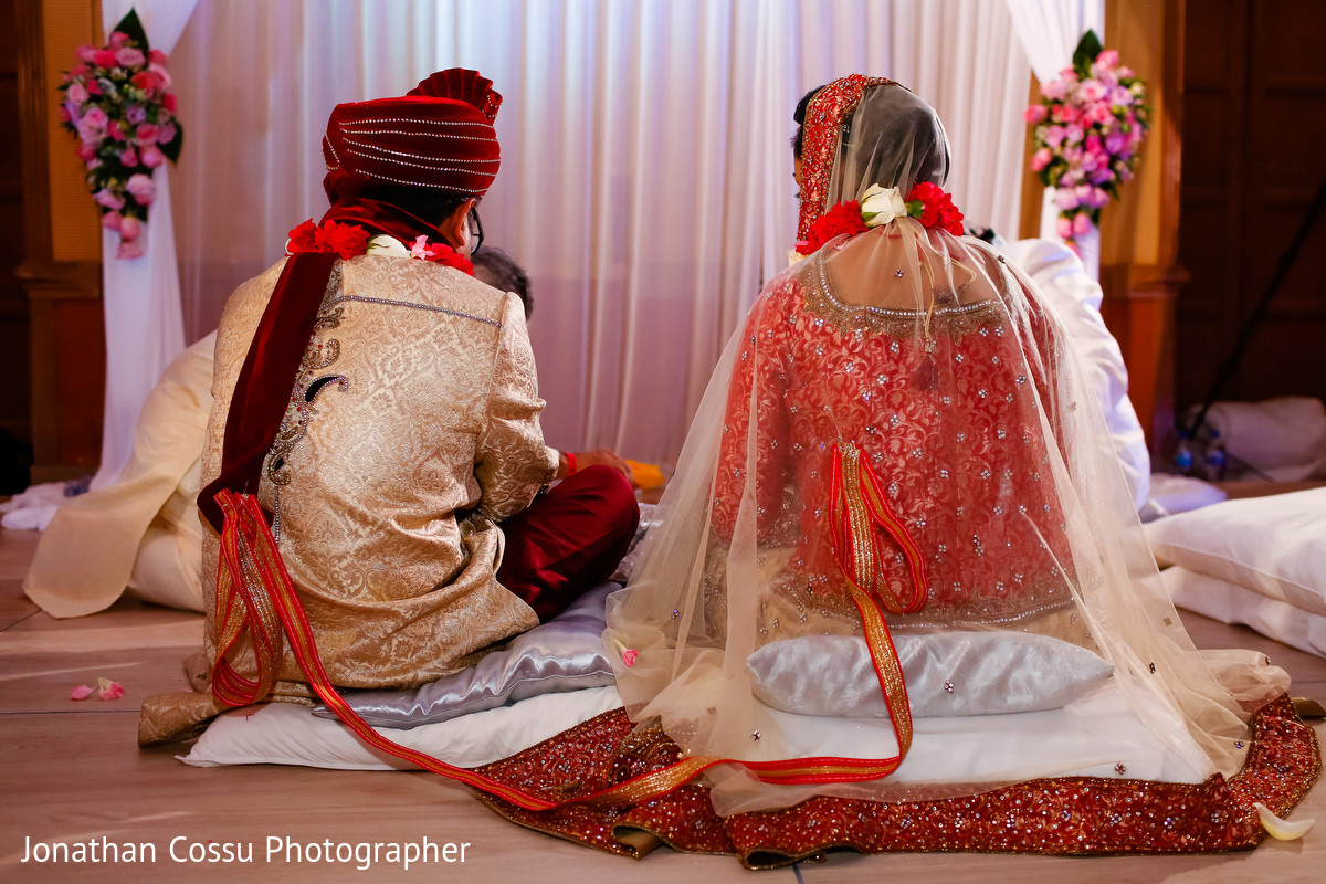 Intimate indian wedding ceremony. | Photo 100016