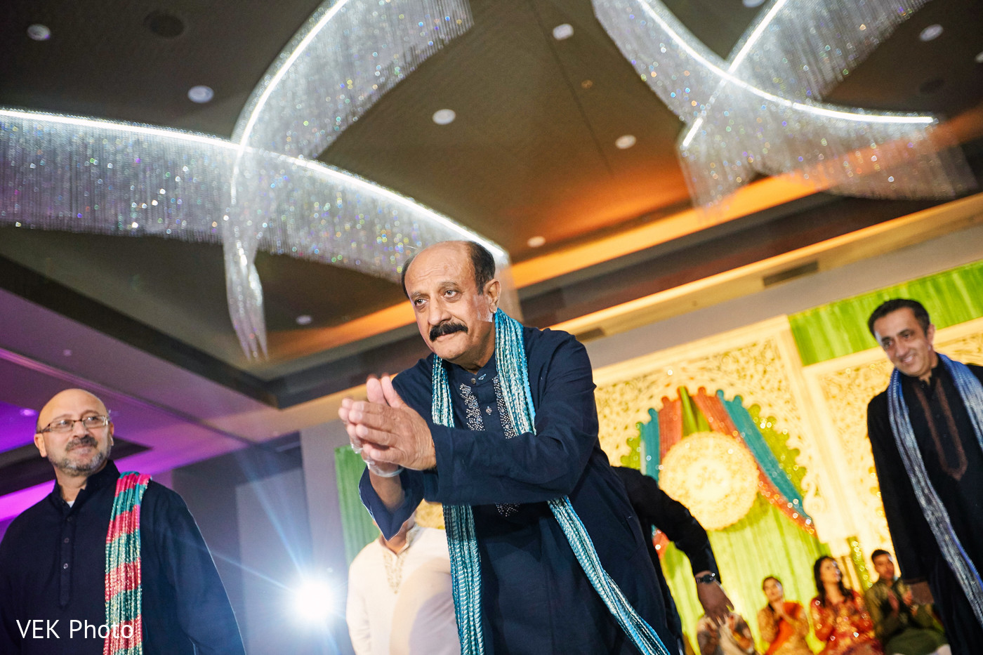 Indian wedding guests dancing at mehndi party | Photo 103689