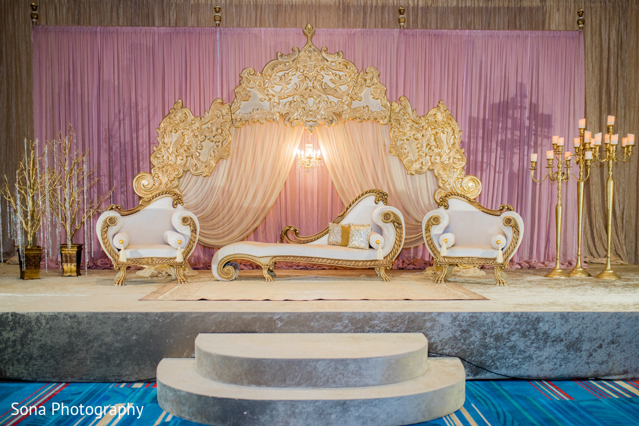Indian wedding reception stage. | Photo 105665