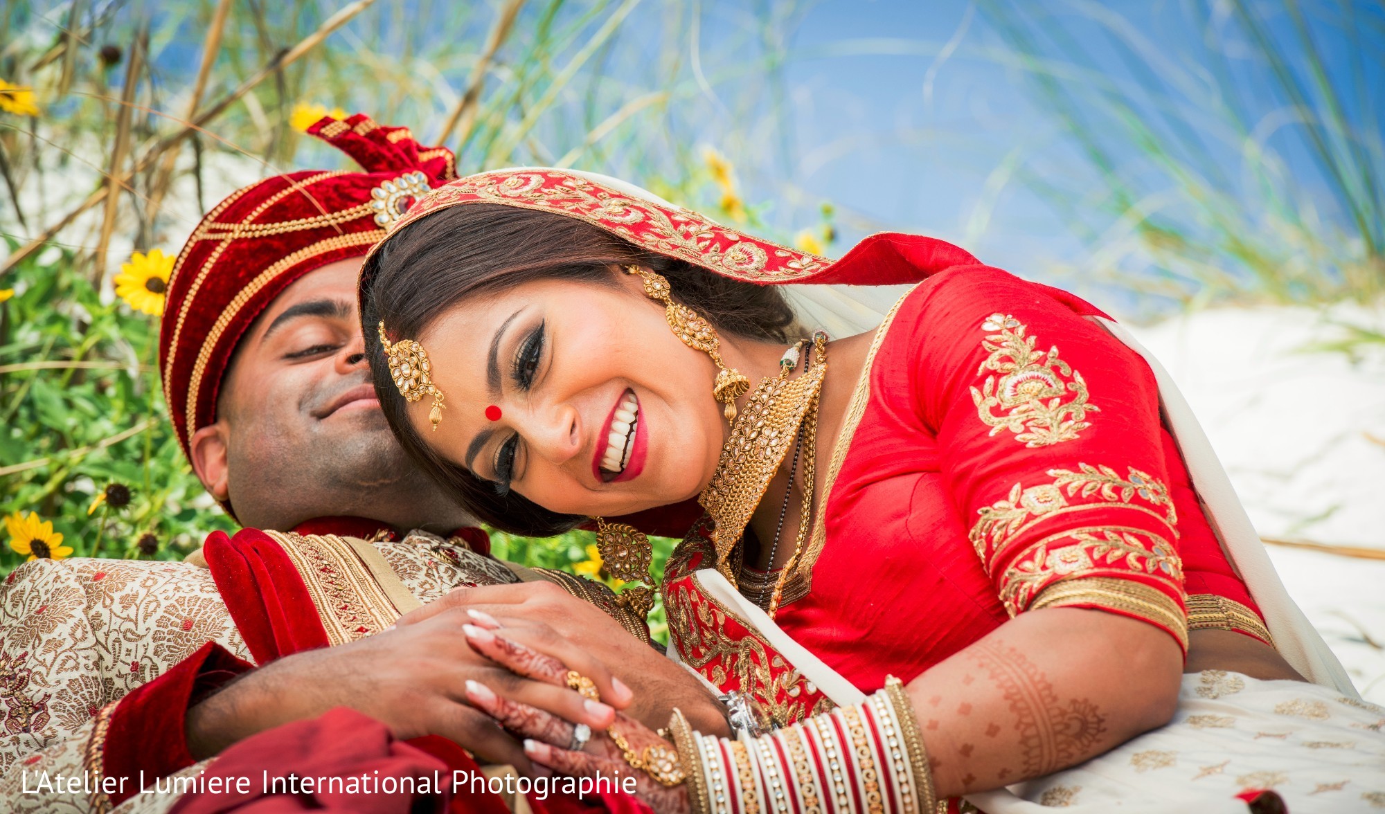 Beautiful indian couple photo session. | Photo 119651