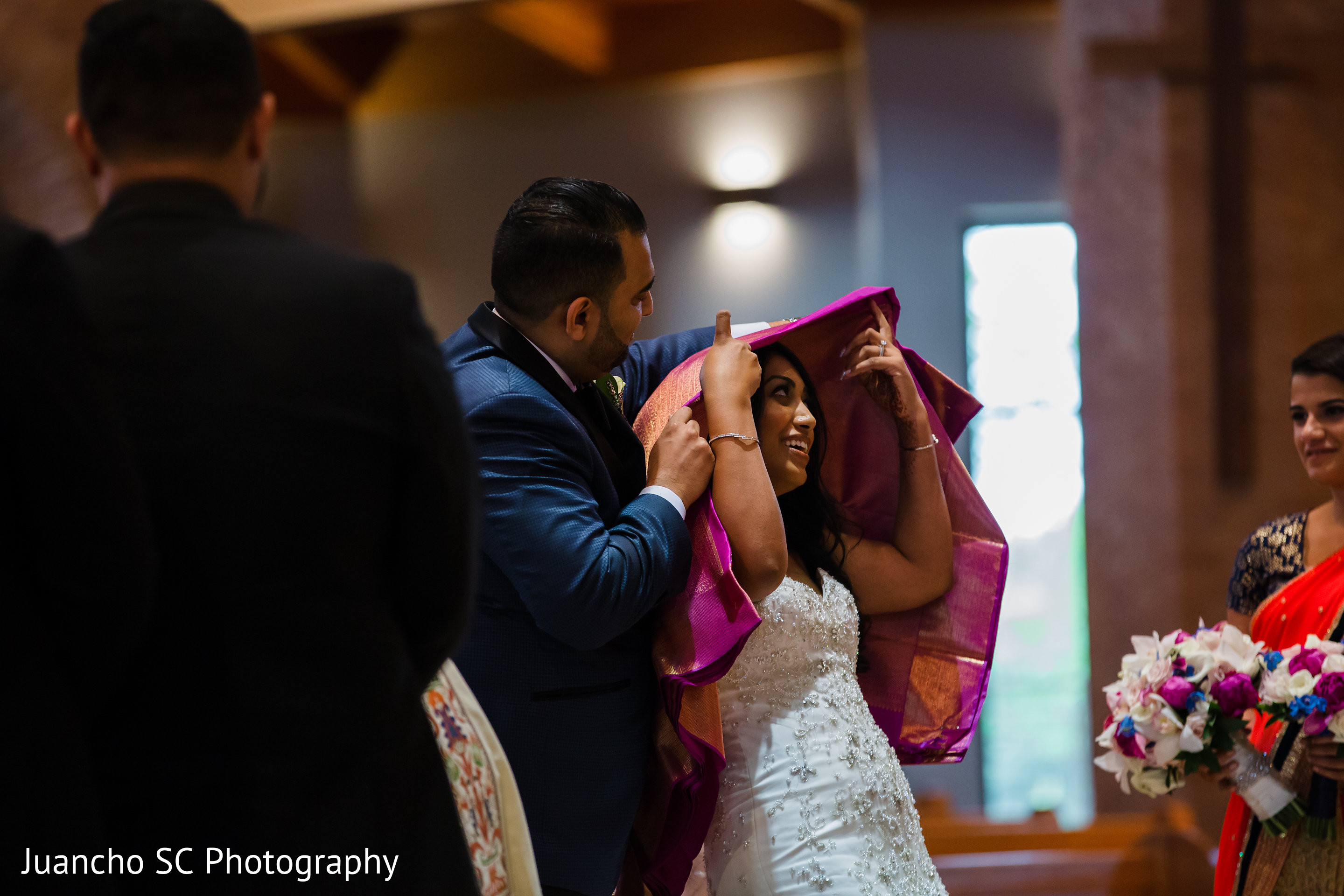 Indian-christian wedding ceremony ritual. | Photo 143229