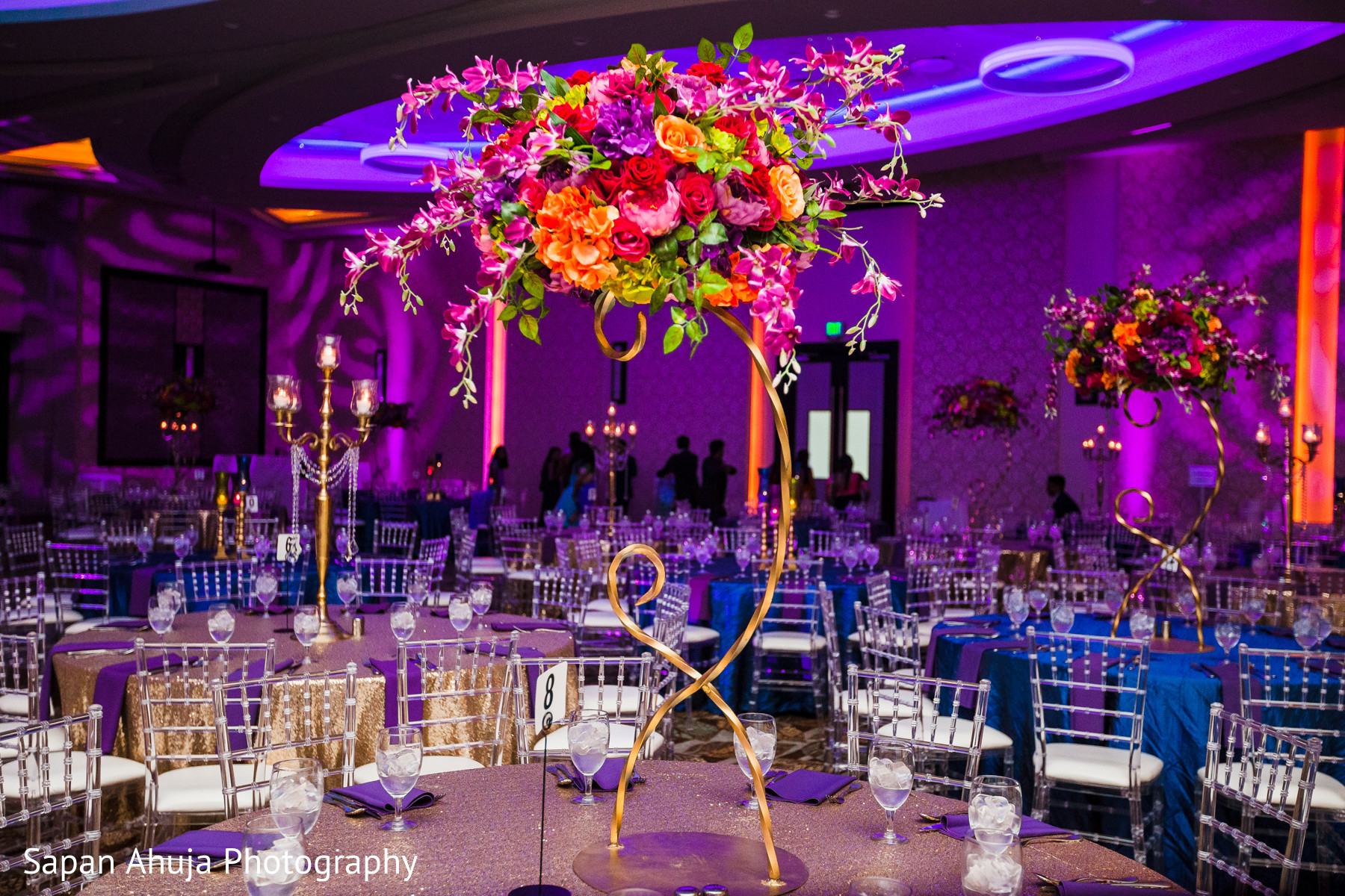 Wonderful indian wedding reception decor | Photo 156184