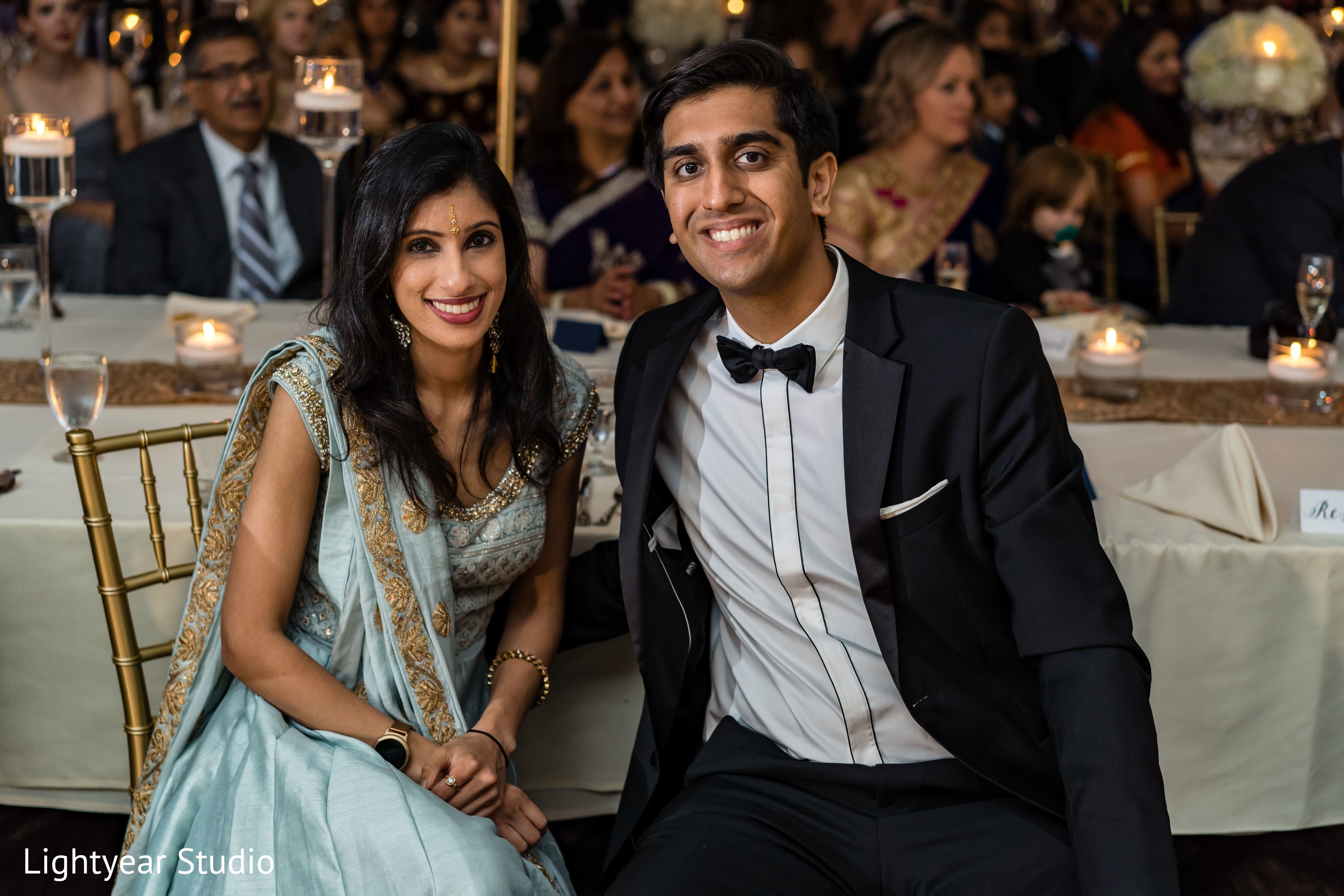 Indian wedding reception guests capture | Photo 179458