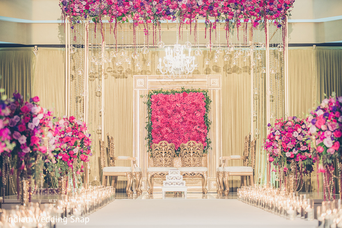 Fascinating indian wedding stage | Photo 180413