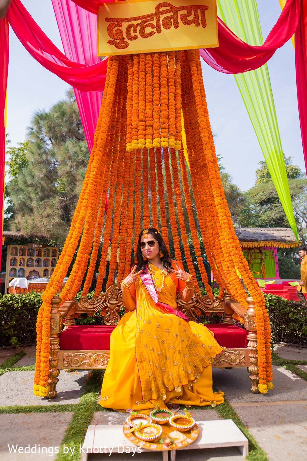 Look at this indian bride ready for haldi | Photo 180566