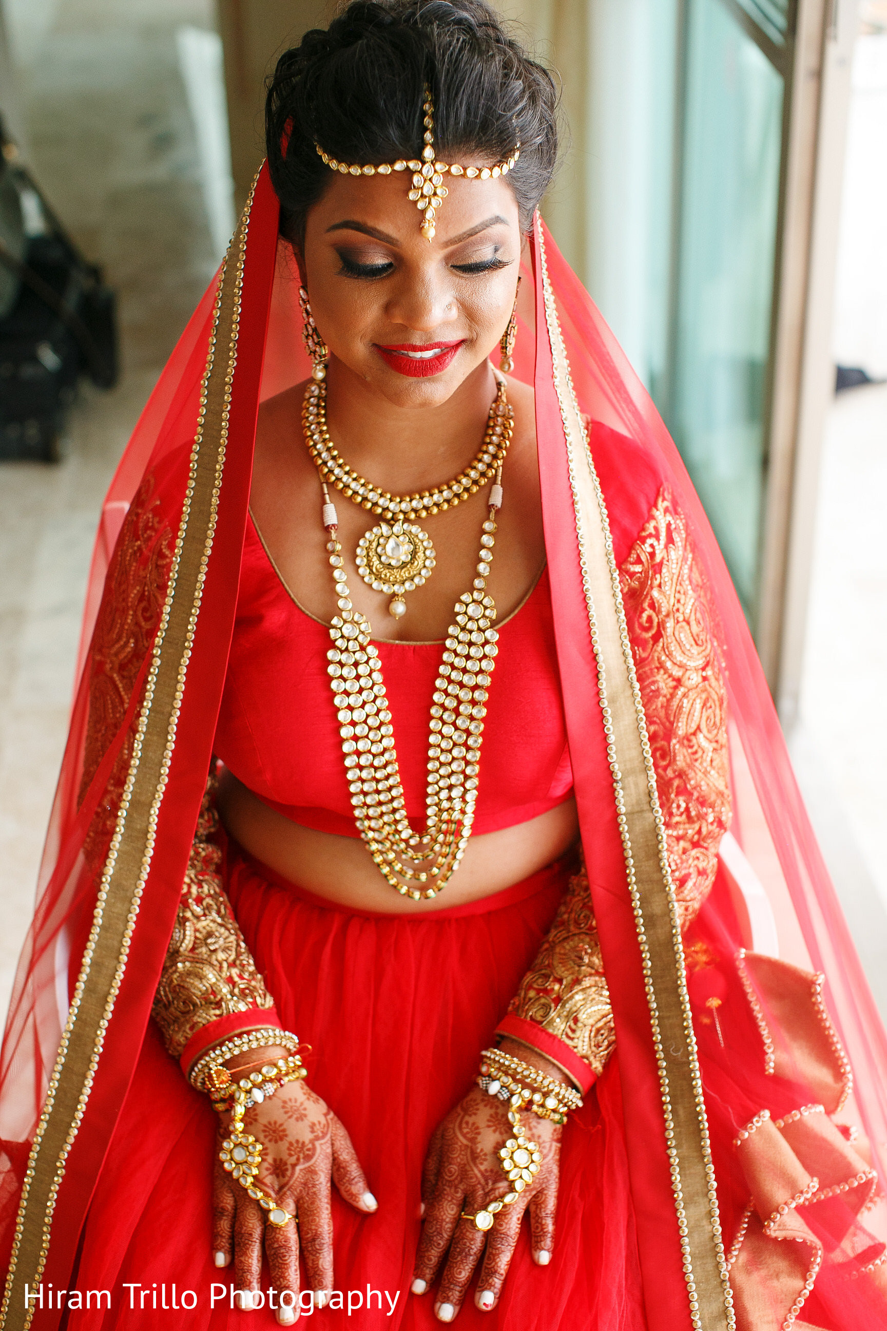 Stunning Indian bride ready for wedding ceremony. | Photo 181627