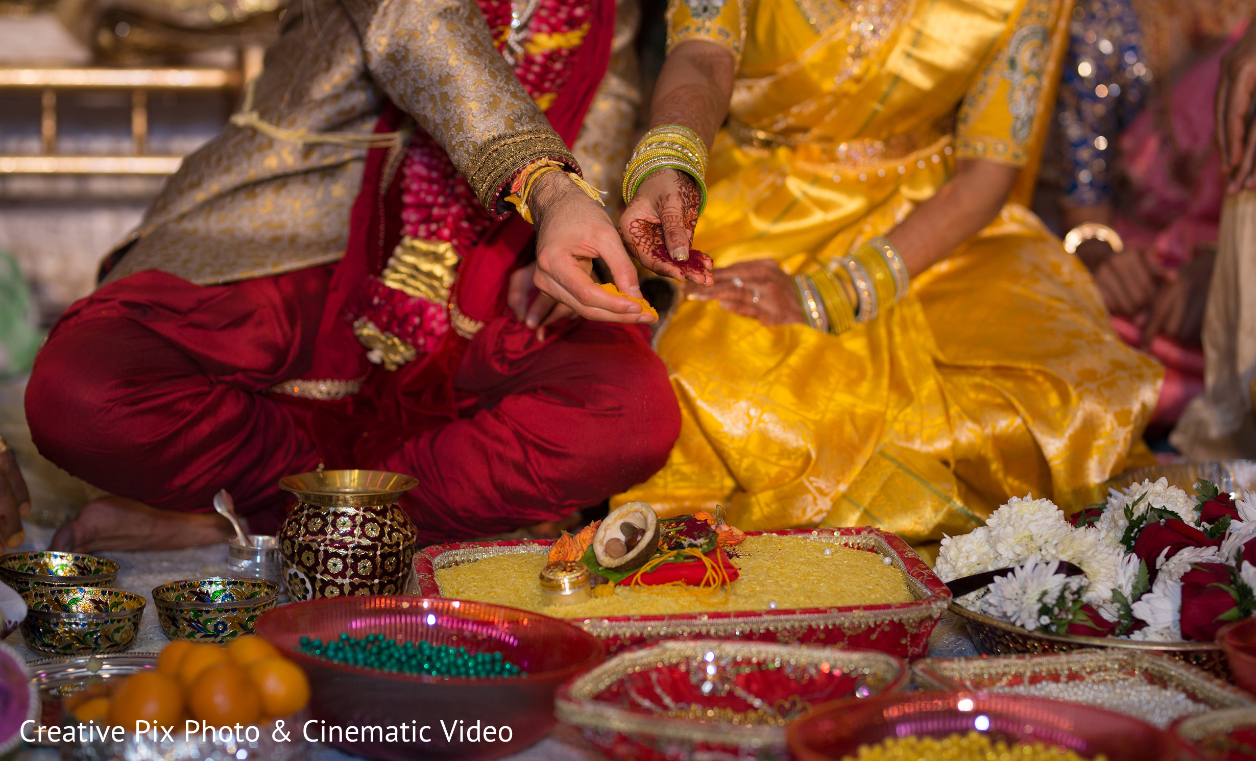 Traditional Indian wedding ceremony ritual. | Photo 183969