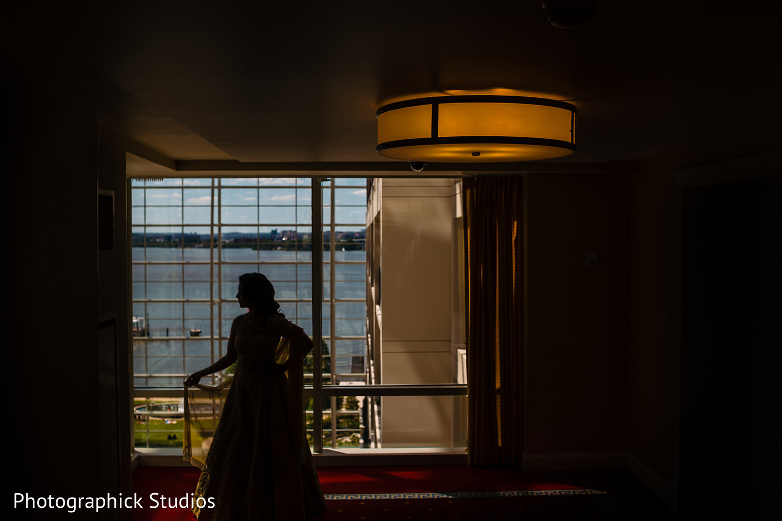 Amazing Indian bride silhouette photo. | Photo 192775