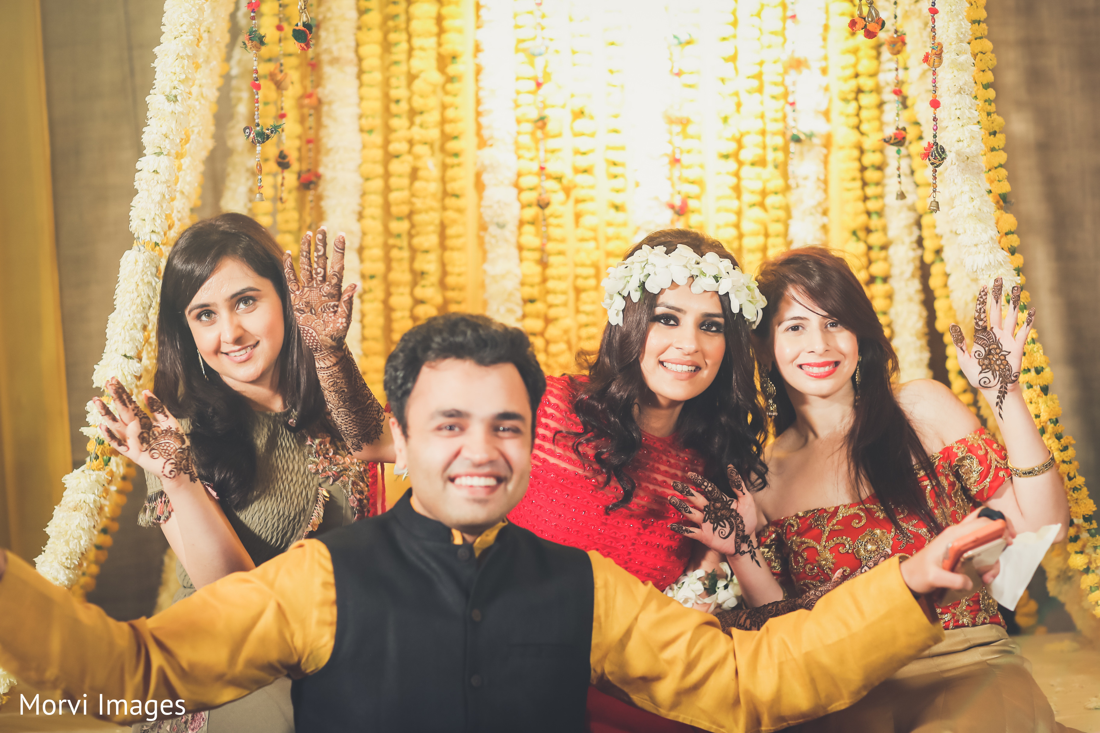 Indian bridal mehndi party. | Photo 196919