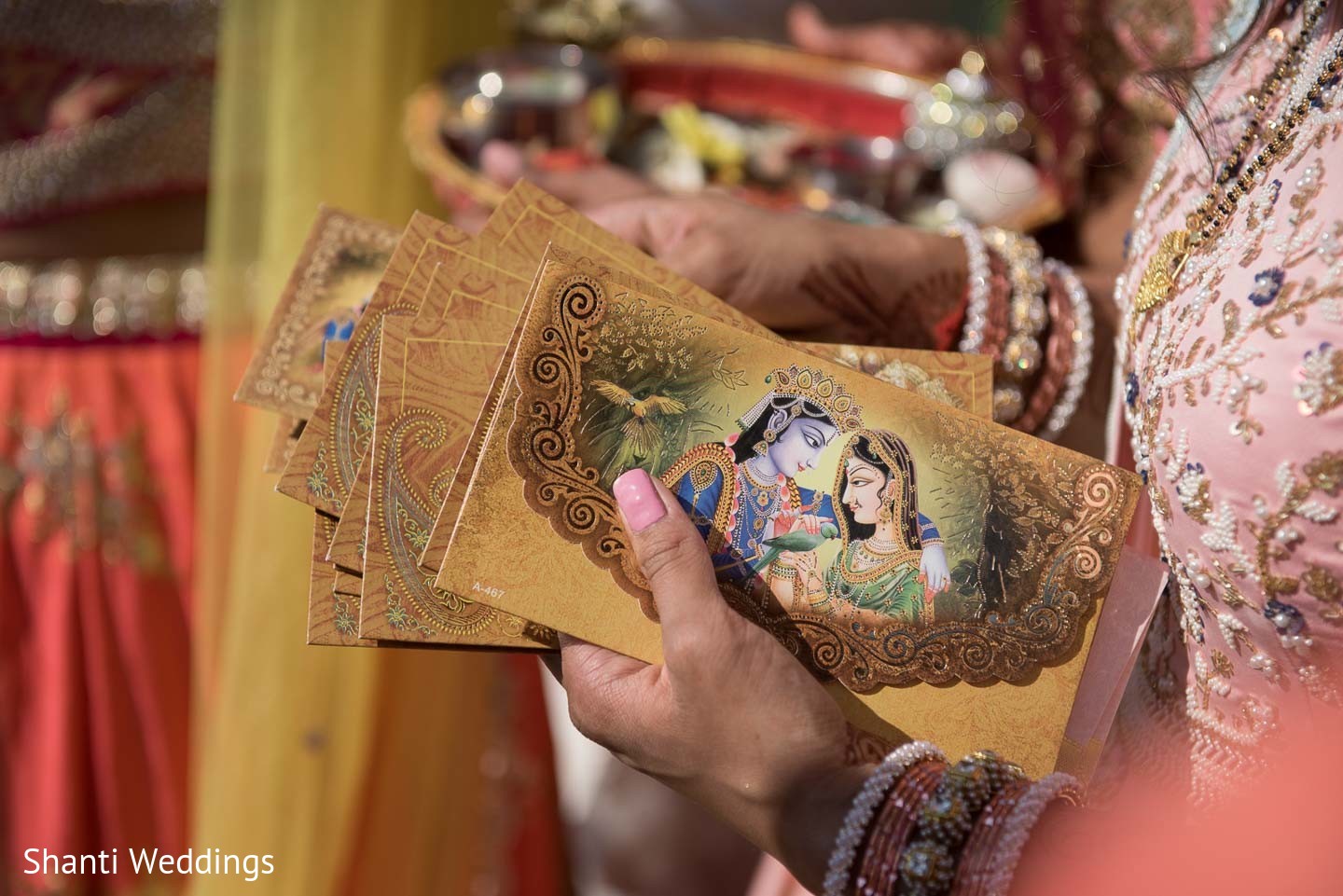 Detail of the traditional Hindu cards | Photo 202073
