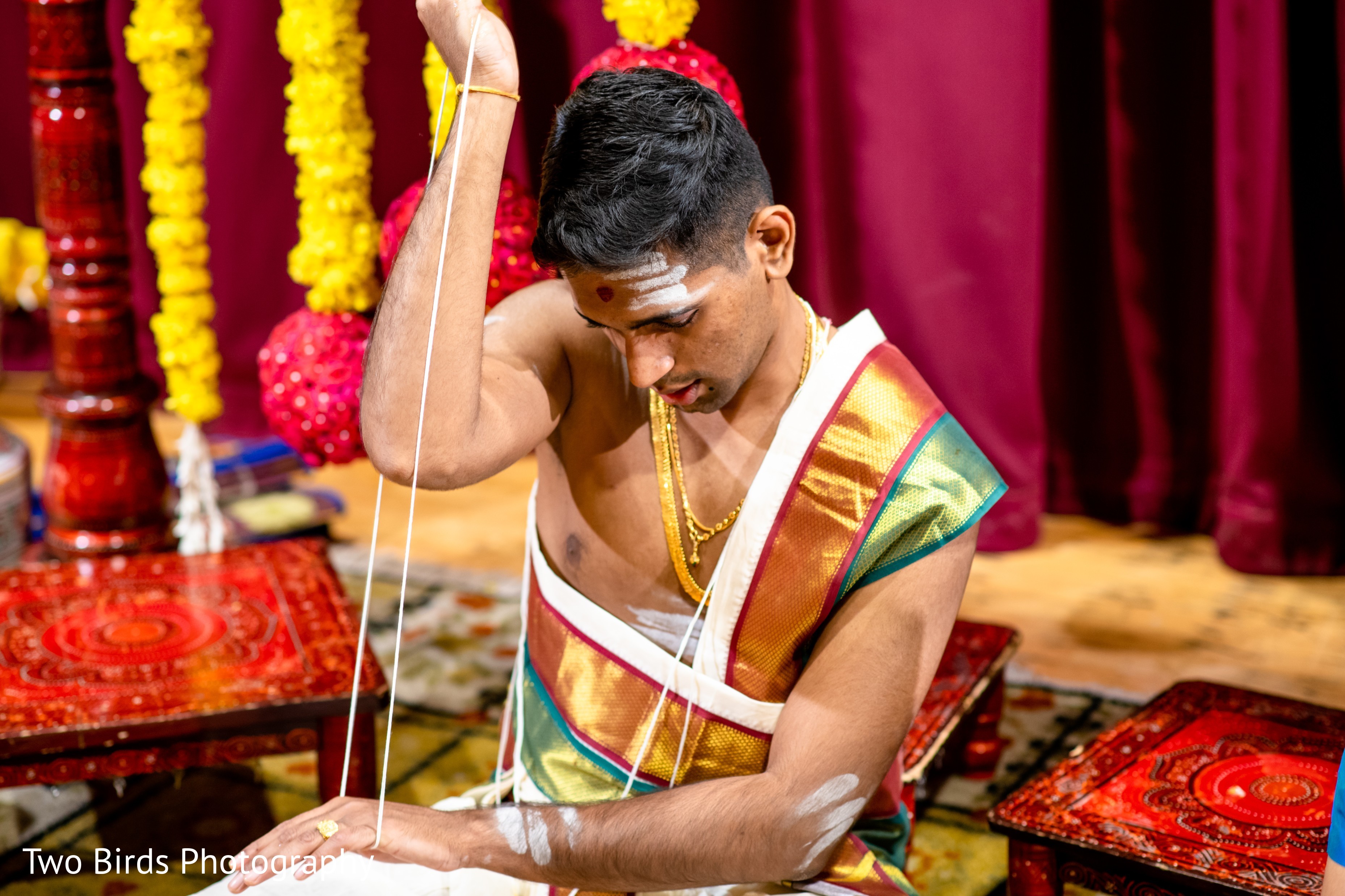 Indian groom during the pre wedding rituals | Photo 206365