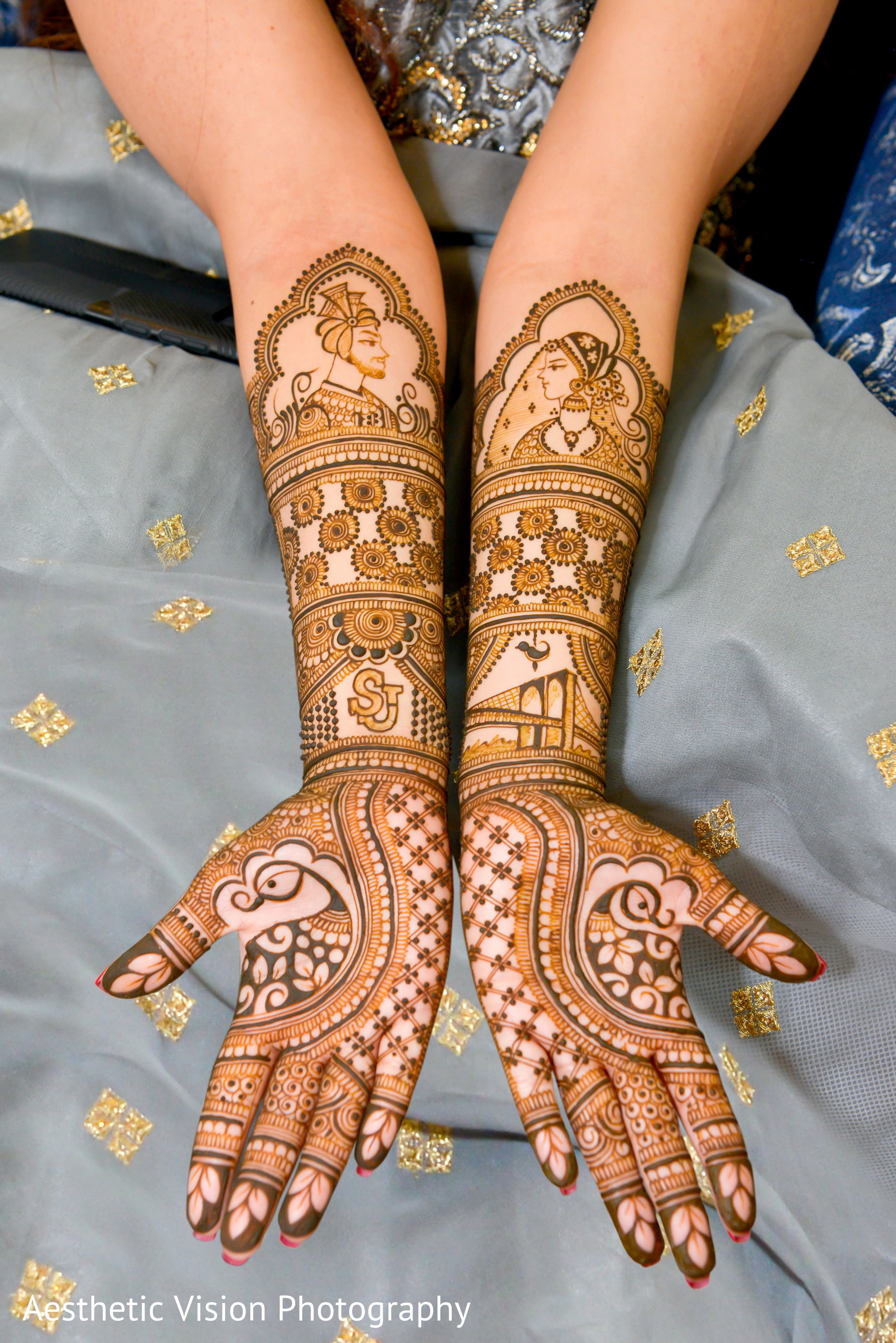 Maharani's mehndi design | Photo 225549