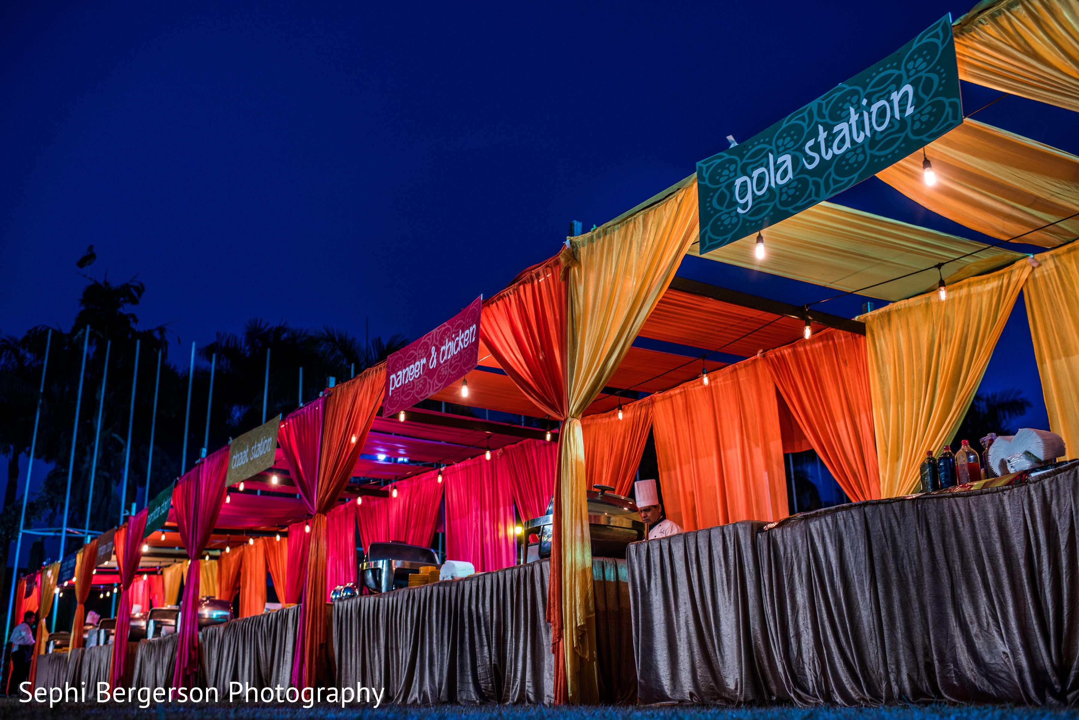 Stunning Sangeet gola station setup. | Photo 226517