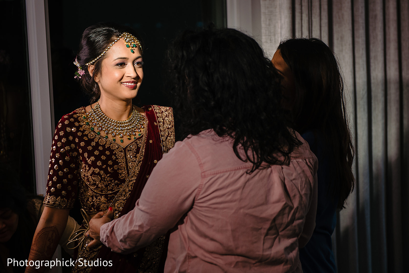 Maharani getting her ceremony outfit on. | Photo 230868