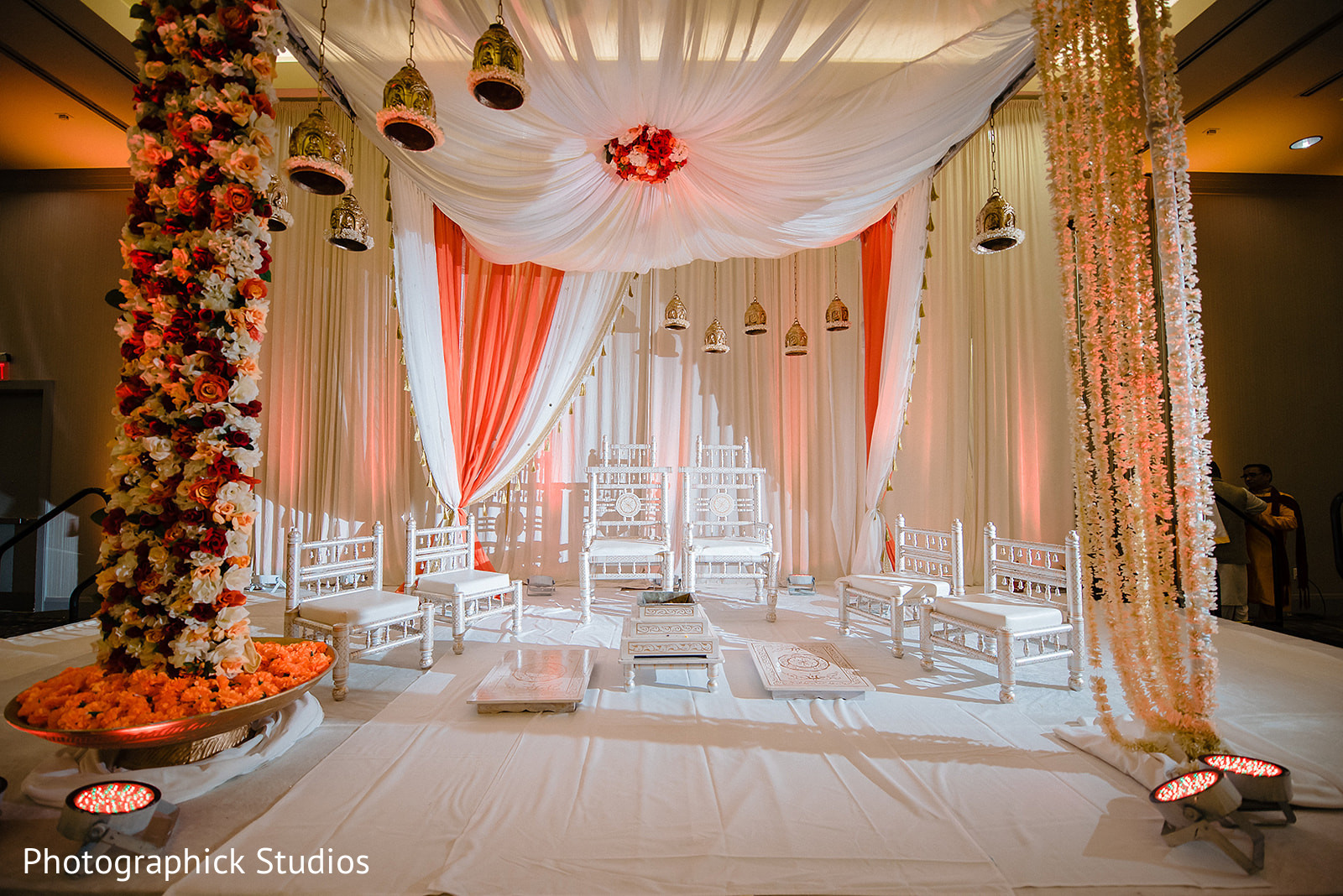 Indian colorful mandap decoration. | Photo 230883