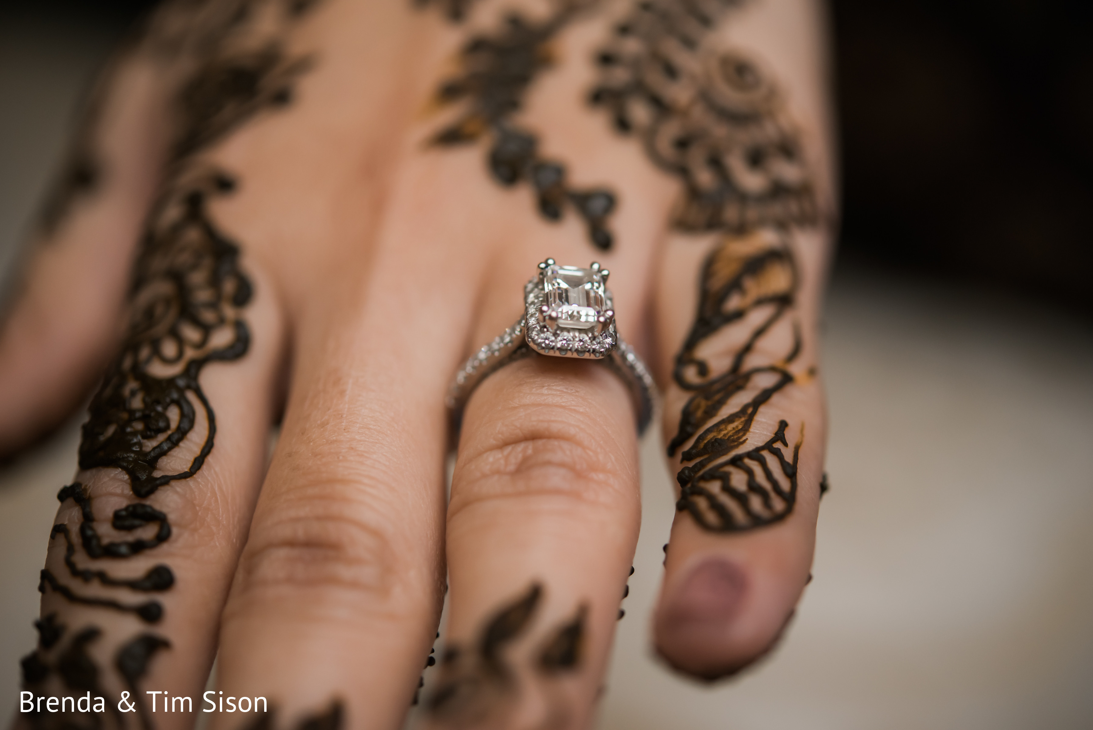 Incredible Indian bridal engagement ring. | Photo 235607