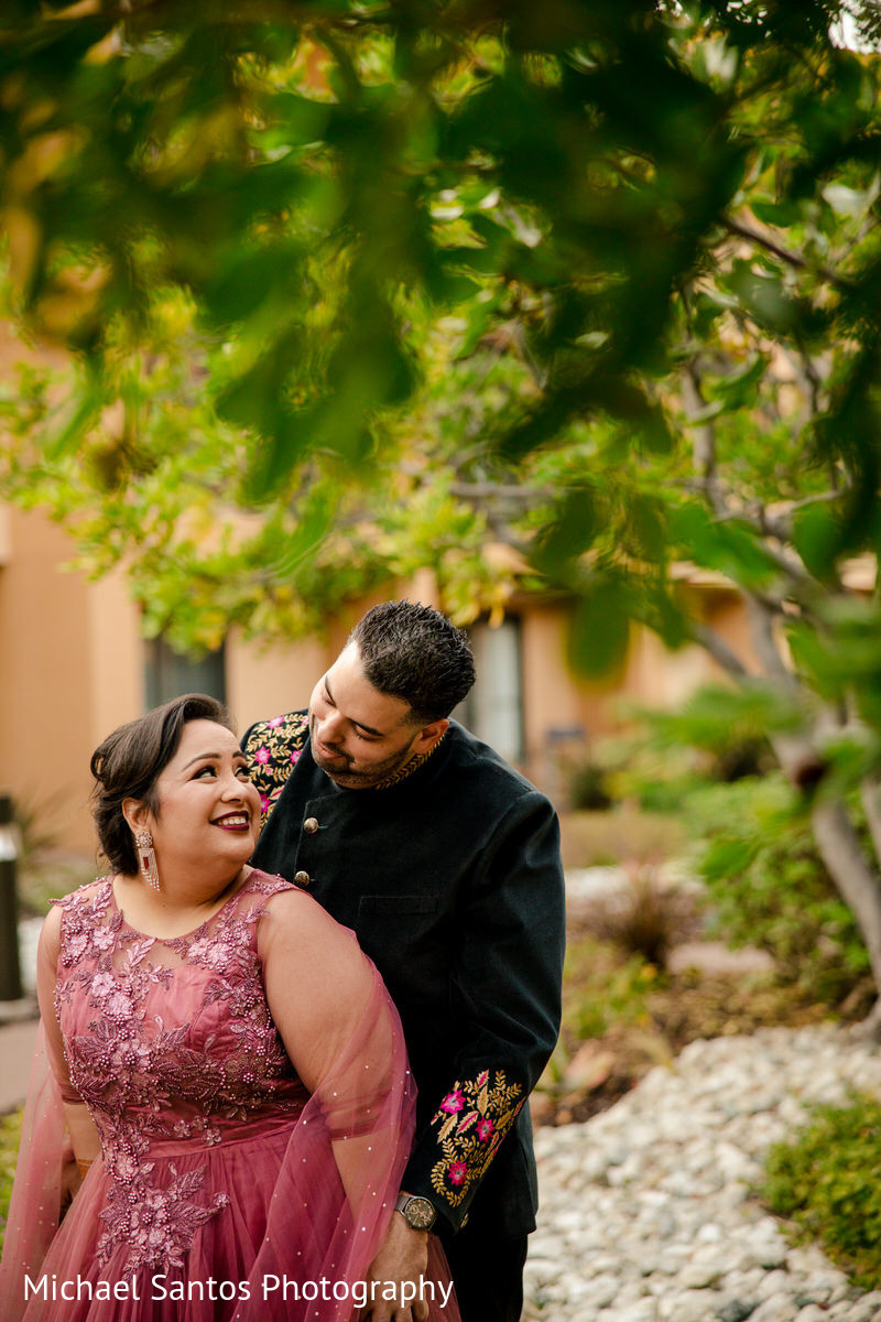 Tender Indian bride and groom shot. | Photo 242031