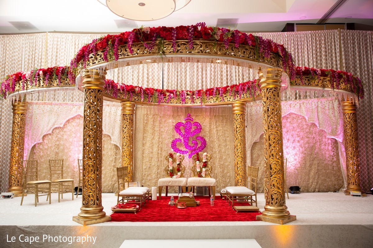 Golden mandap ideas | Photo 267787