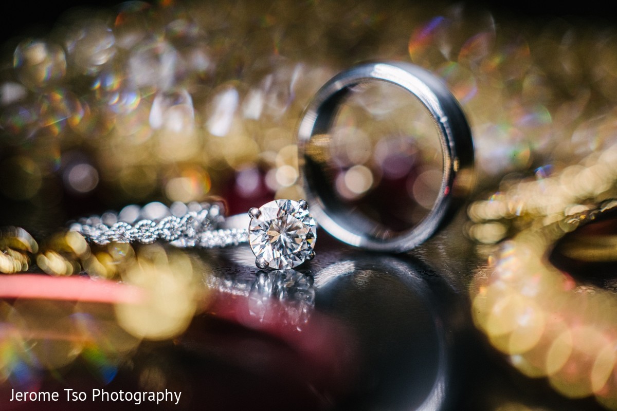 Indian wedding white gold wedding rings. | Photo 268010