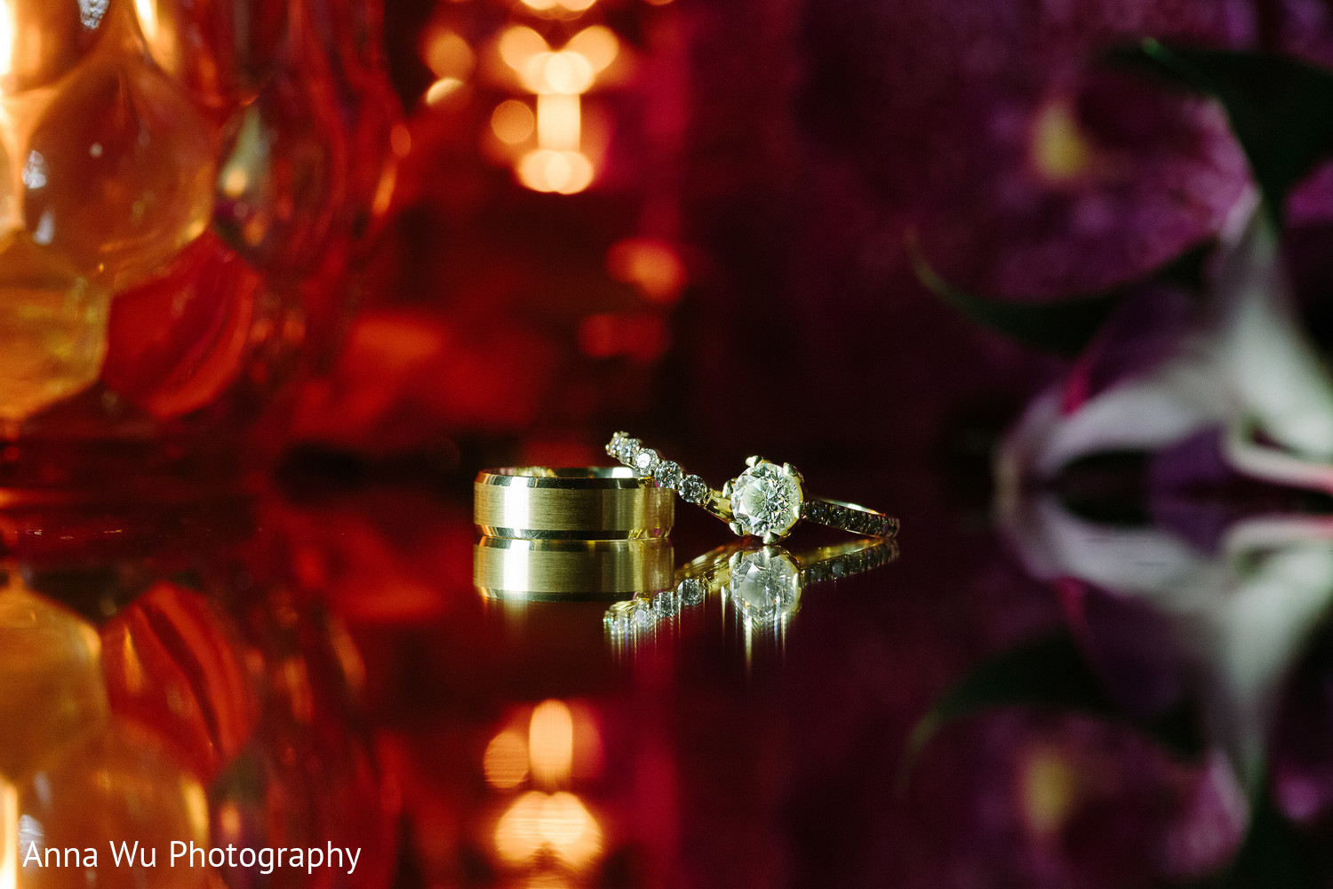 Yellow gold indian wedding rings. | Photo 272063