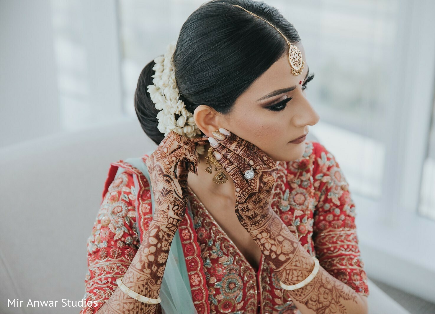 Don't miss this indian beauty getting ready for her wedding day | Photo ...