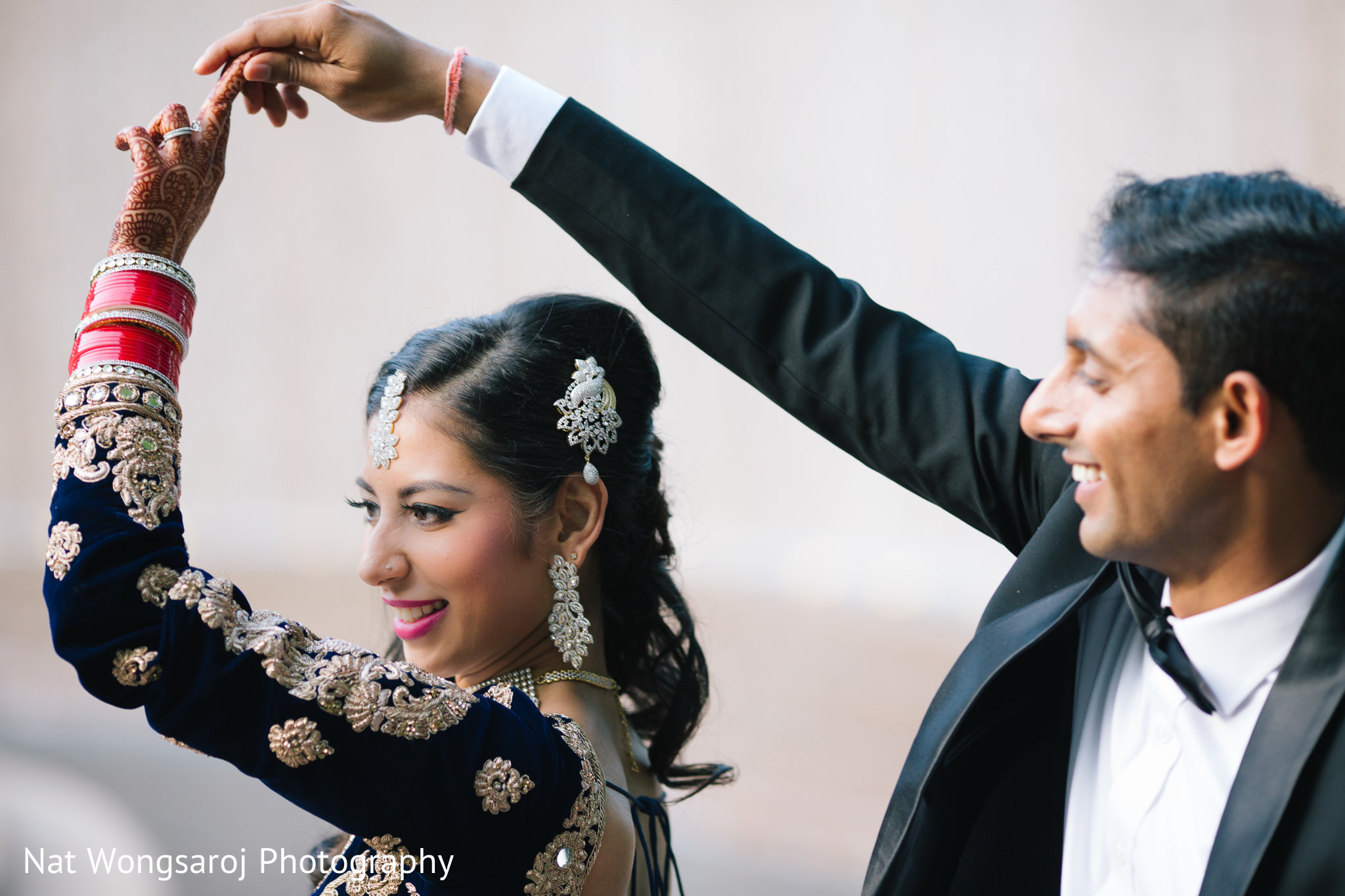 Indian wedding reception portraits | Photo 73352
