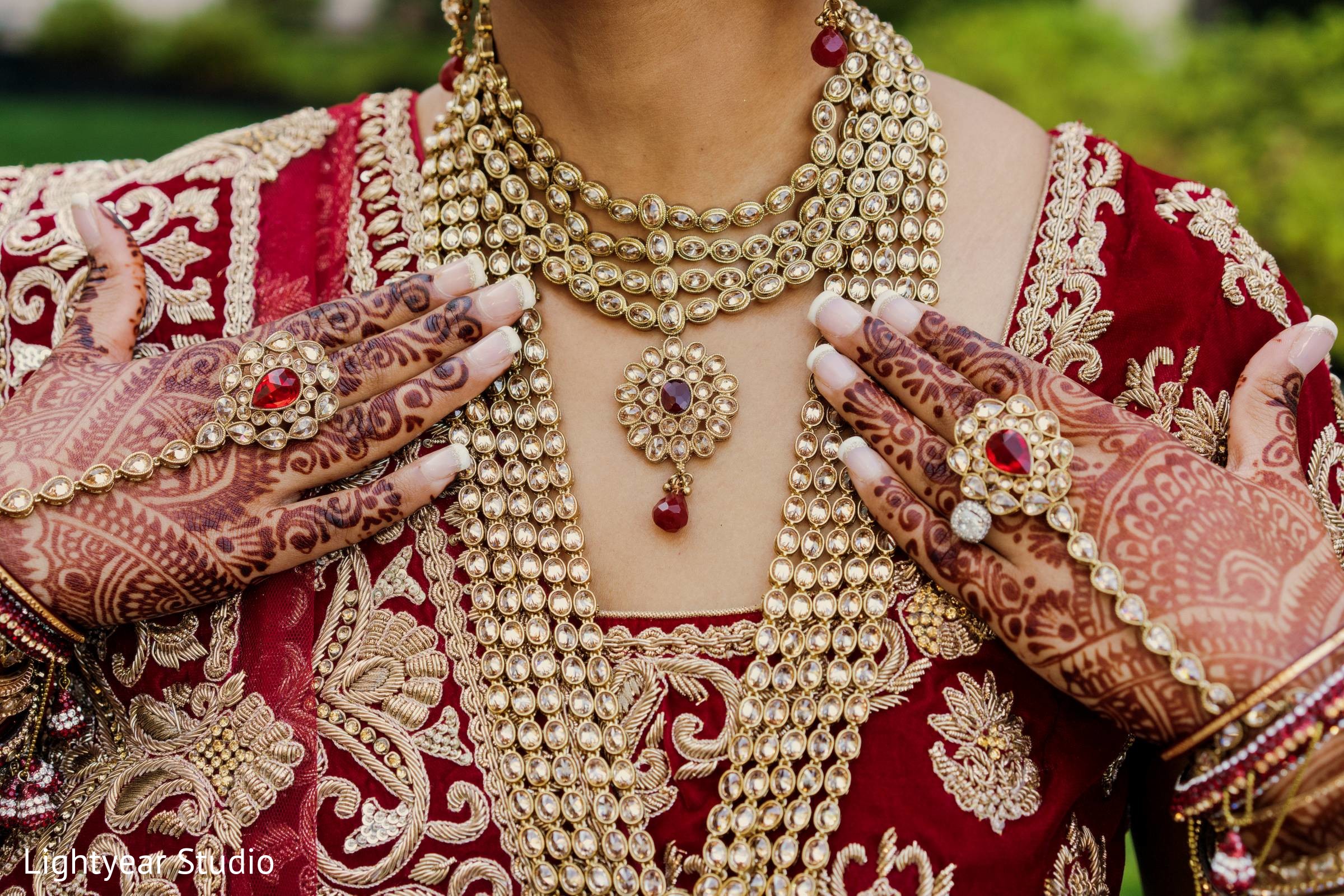 Indian bride jewelry | Photo 73374