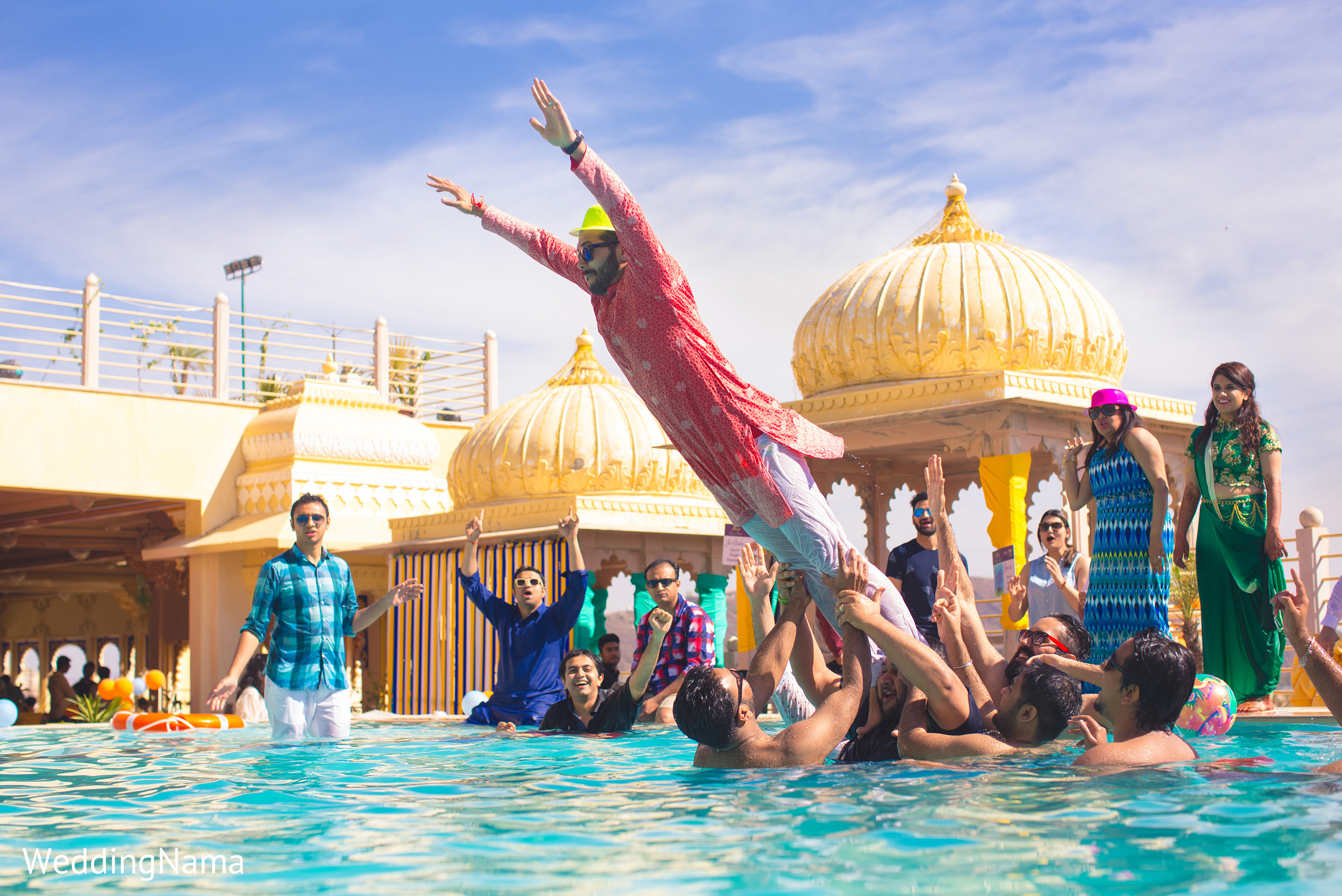 Indian wedding pool party. | Photo 82758