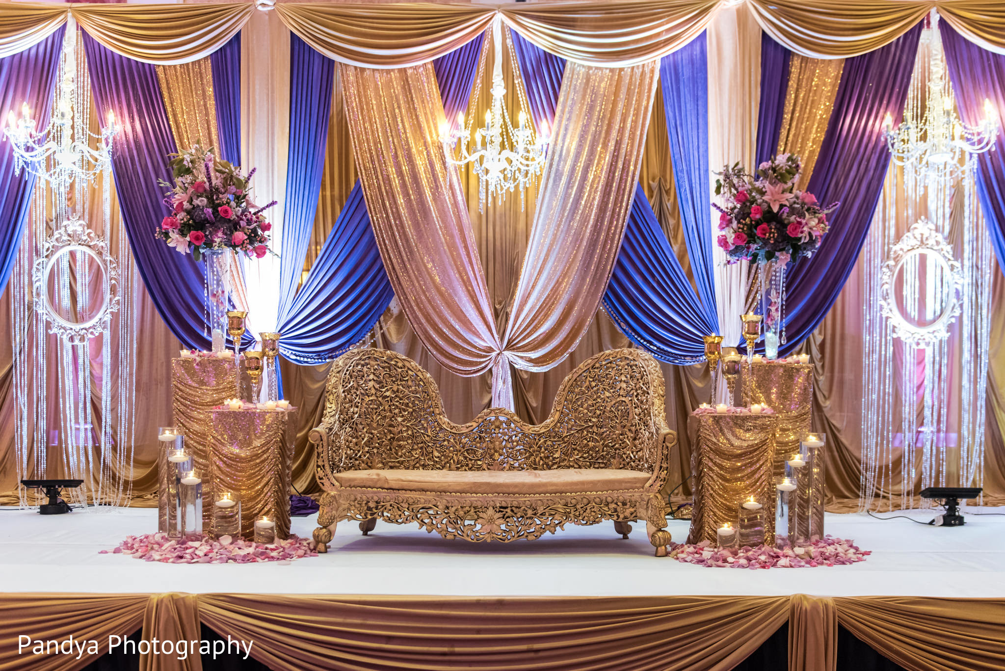 Magnificent indian wedding stage. | Photo 90929
