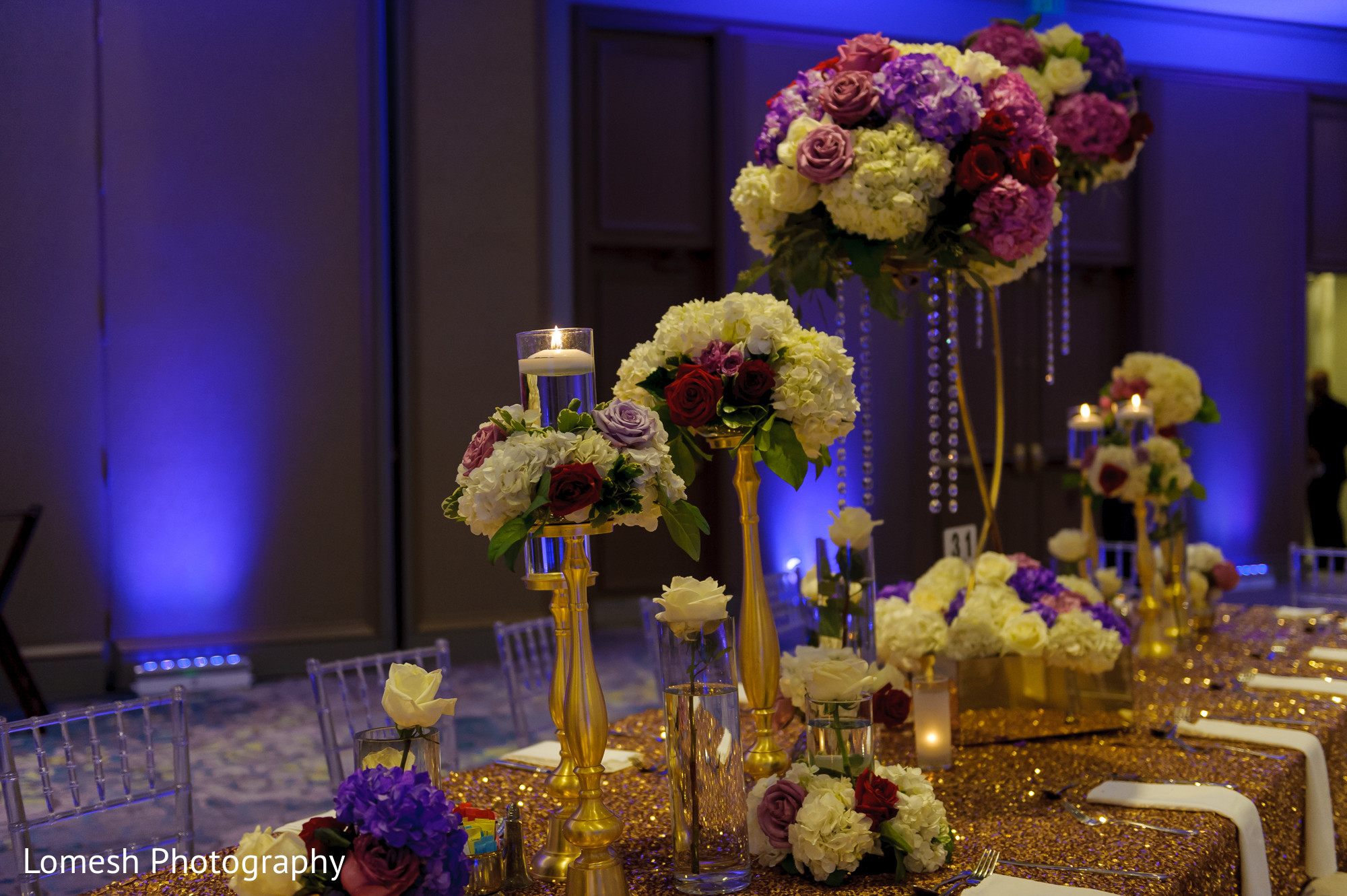 Stunning indian wedding table decor. | Photo 99066